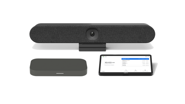Logitech Huddle Room Solution with Rally Bar Huddle for Google Meet ...